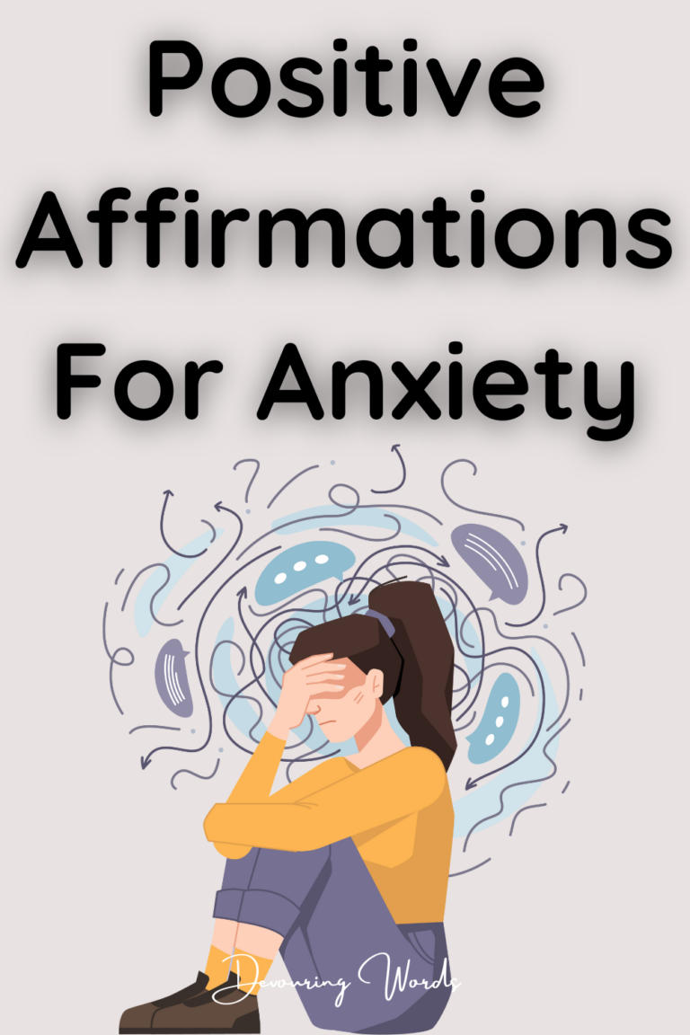 Anxiety Positive Affirmations
